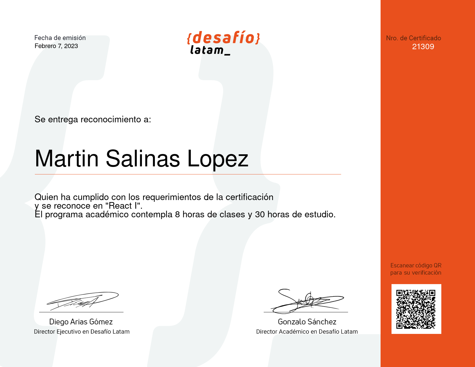 Martin Salinas - Desarrollador Front End | HTML5 | CSS3 | JavaScript | React | Bootstrap | GIT ...