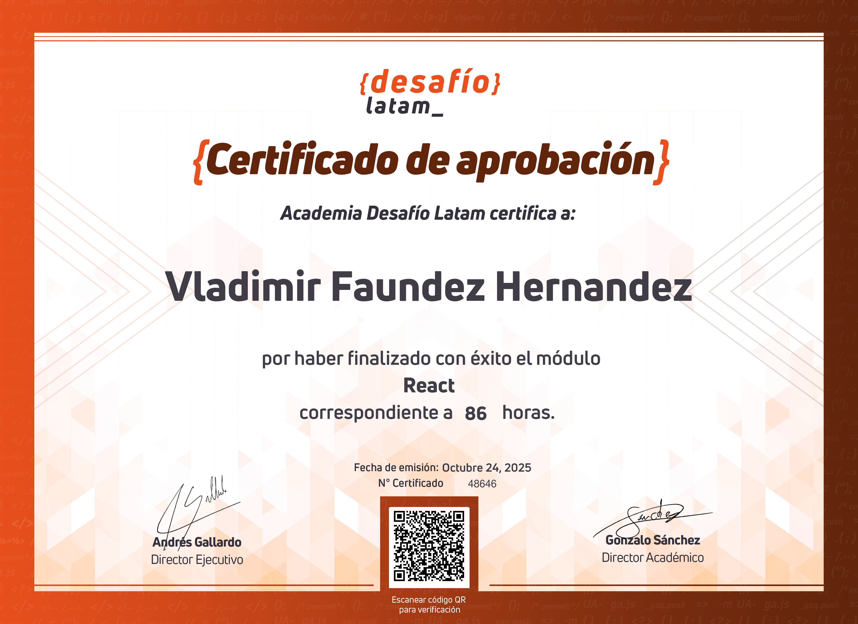 Vladimir Faundez Hernandez - Soporte IT | MDA | Desarrollador Web | Desarrollador Fullstack ...