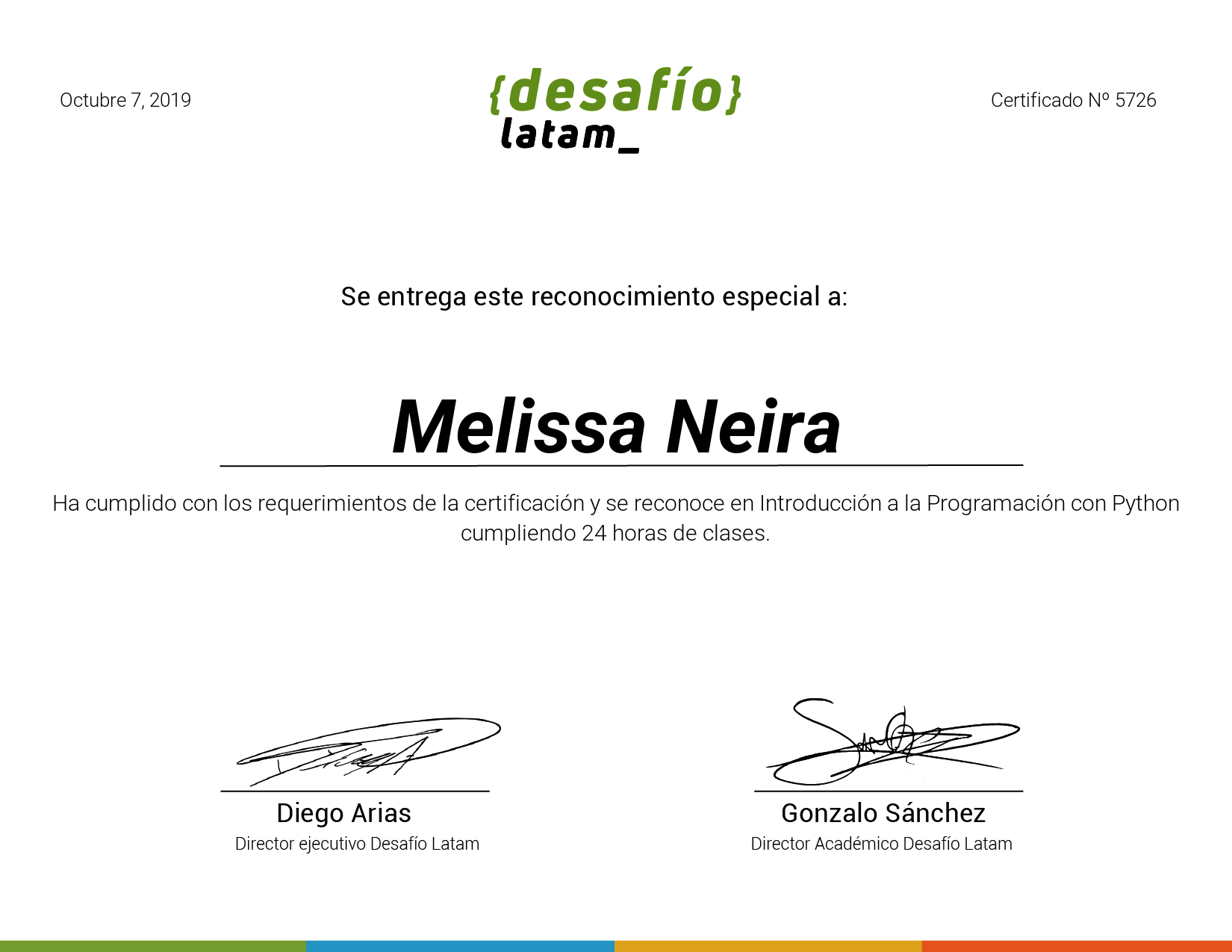 Melissa Neira - Ingeniera Civil Industrial | Control de gestión ...